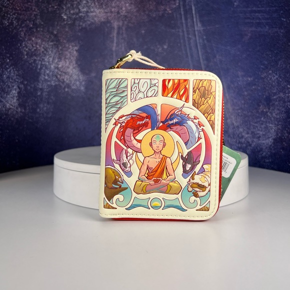 Loungefly Wallets Loungefly Avatar The Last Airbender Aang Appa Y Momo ...